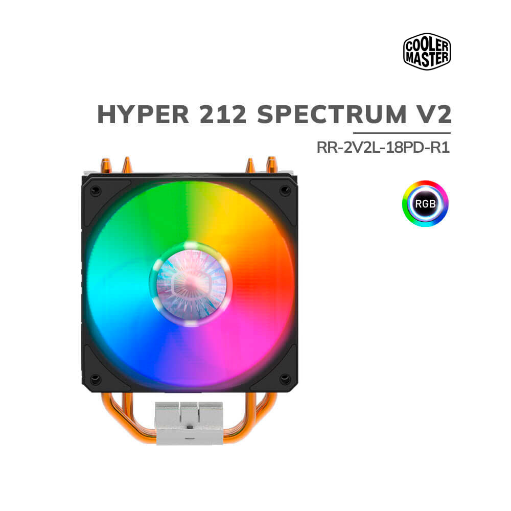 Cooler para Procesador Cooler Master Hyper 212 Spectrum V2 (RR-2V2L ...