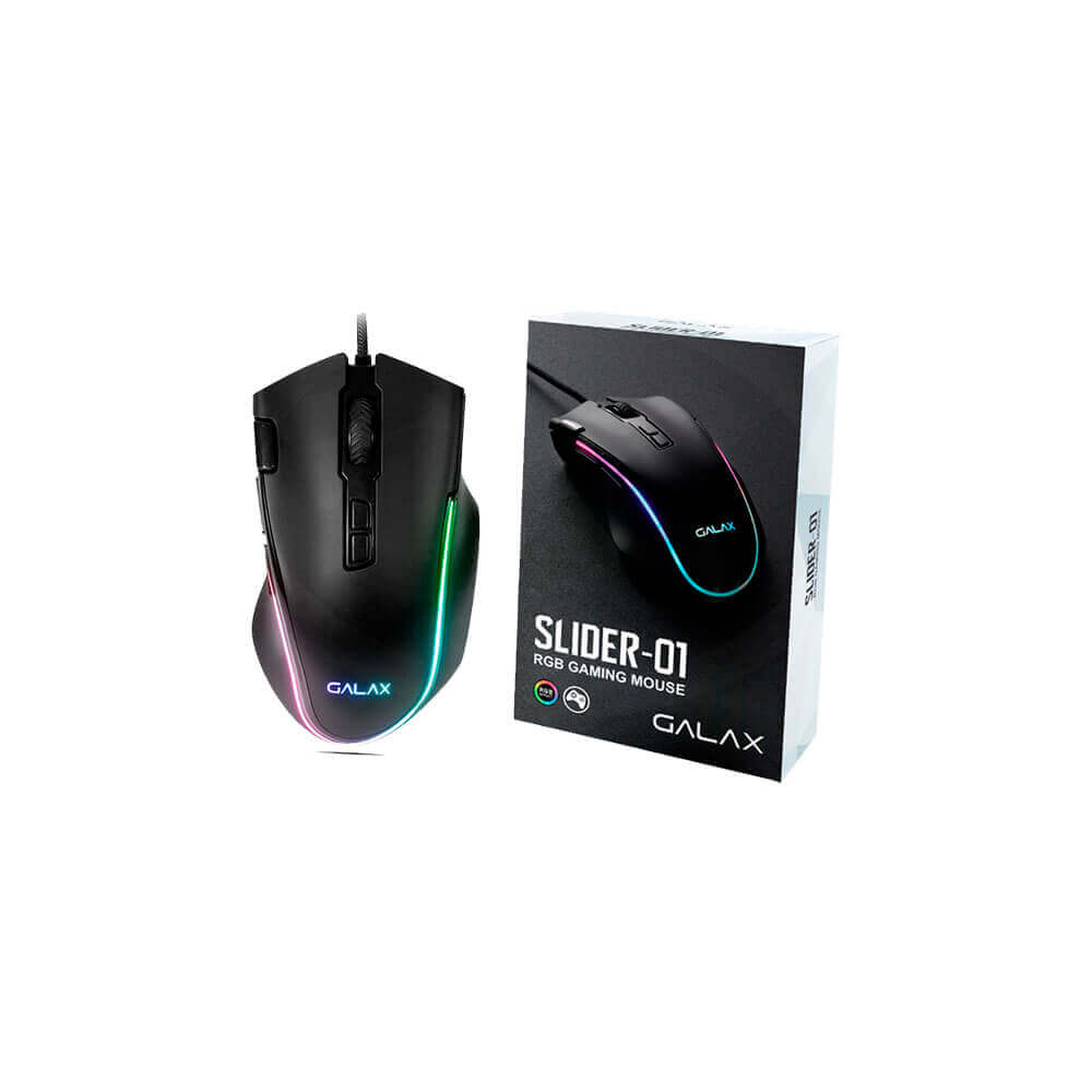 Mouse Gaming Galax SLD01 7200 DPI | 8 Botones | RGB - PC Speed