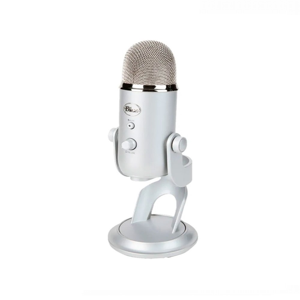 Micrófono Blue Yeti Usb (988-000506) Silver - PC Speed