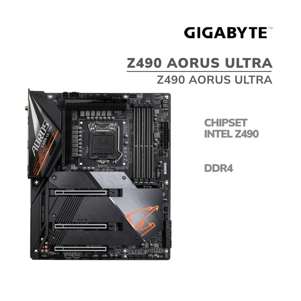 Mainboard Gigabyte Z490 Aorus Ultra Lga 1200 - PC Speed